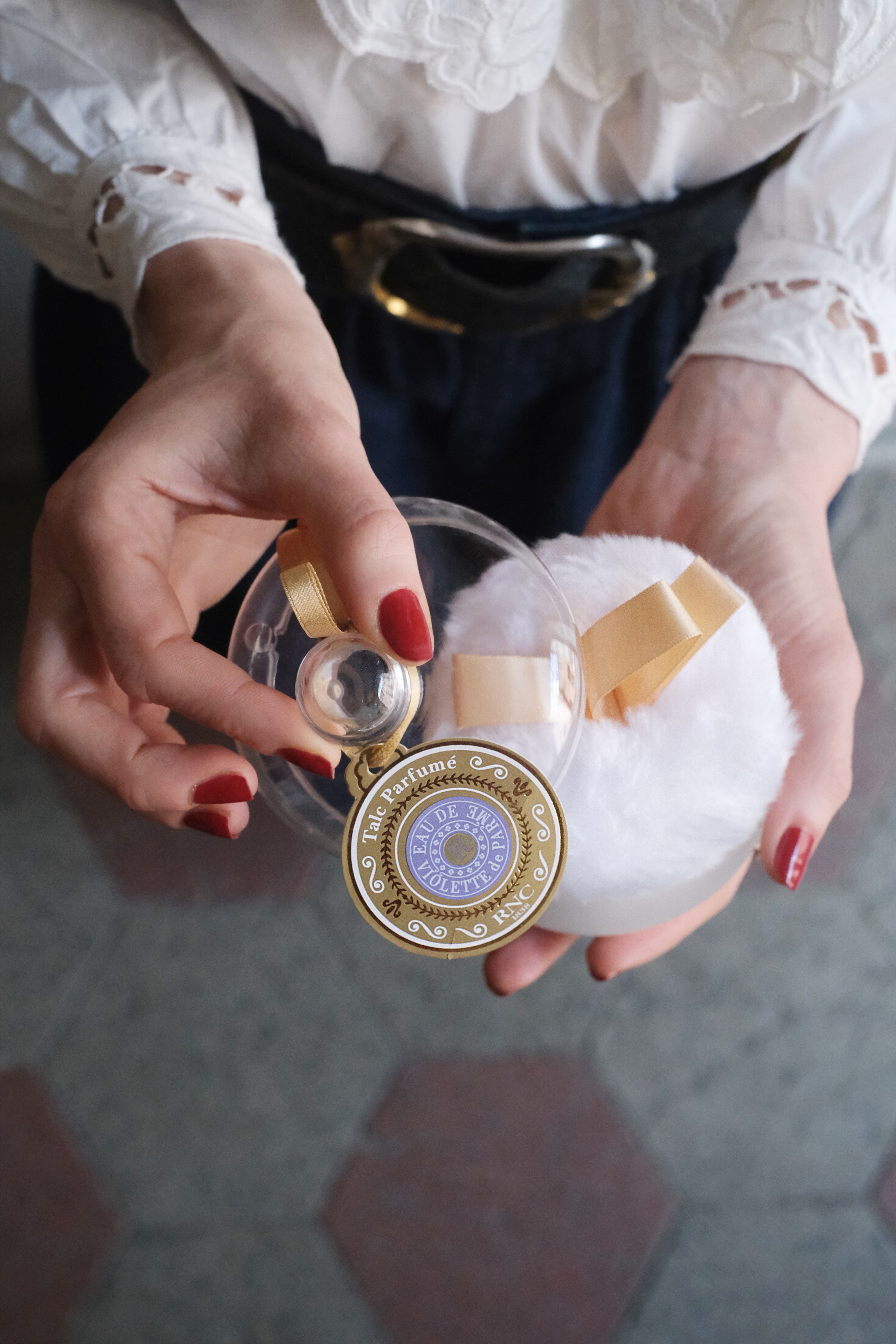 Violette de Parme Talc Parfumé – Melissa Erboristeria